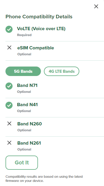 Connectivity with Pixel 7 Pro : r/mintmobile